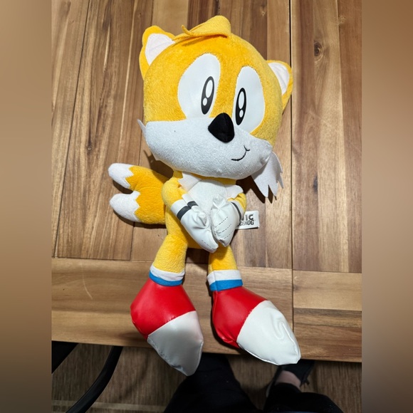 Toys | Sonic The Hedgehog Tails Large 18 Yellow Plush Stuffed Animal ...